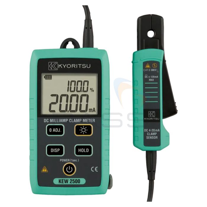 Kewtech KEW2500 DC Milliamp Clamp Meter