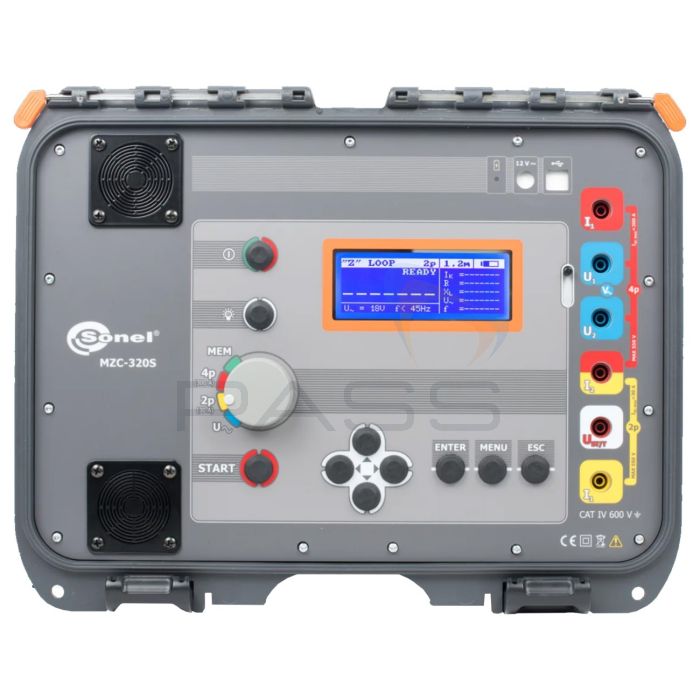 Sonel MZC-320S High-Current Fault Loop Impedance Meter