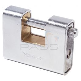 Master Lock 690EURD Rectangular Hardened Steel Armoured Padlock (90mm)