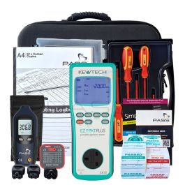 Kewtech EZYPAT-PLUS PAT Tester – PAT Professional Kit (Bundle 2)
