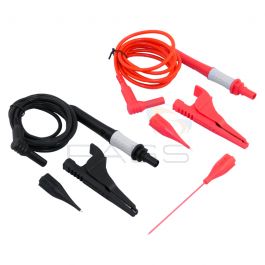 Megger Standard test leads (Red/Black) prods and clips Right Angled plugs
