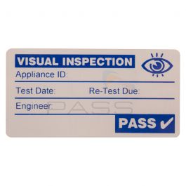 500 x PAT Testing Visual Inspection Labels