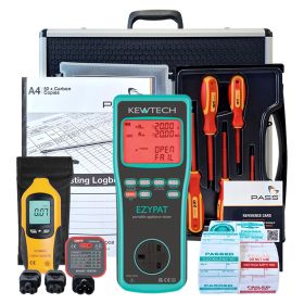 Kewtech EZYPAT PAT Tester – Battery Operated