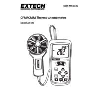 Extech AN100 CFM/CMM Mini Thermo Anemometer