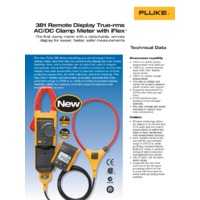 Fluke 381 Remote Display TRMS Clamp Meter