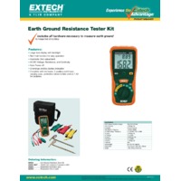 Extech 382252 Earth Ground Resistance Tester Kit