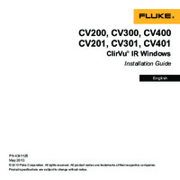 Fluke CV400 / CV401 ClirVu 95mm Infrared Window
