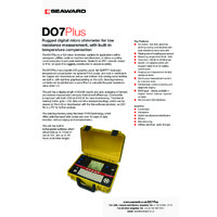 Seaward Cropico DO7 Plus Portable Digital Micro Ohmmeter with Memory