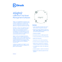 GE Druck 4Sight2 Standard On-Premise Calibration Software