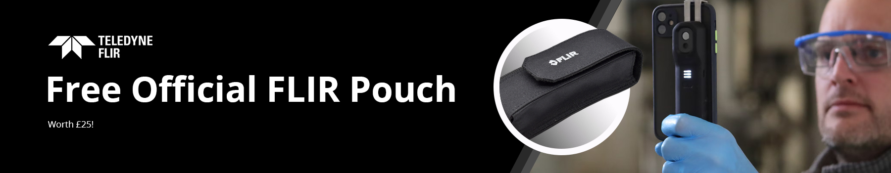 Teledyne FLIR One Edge Pro Wireless Thermal Camera – iOS & Android