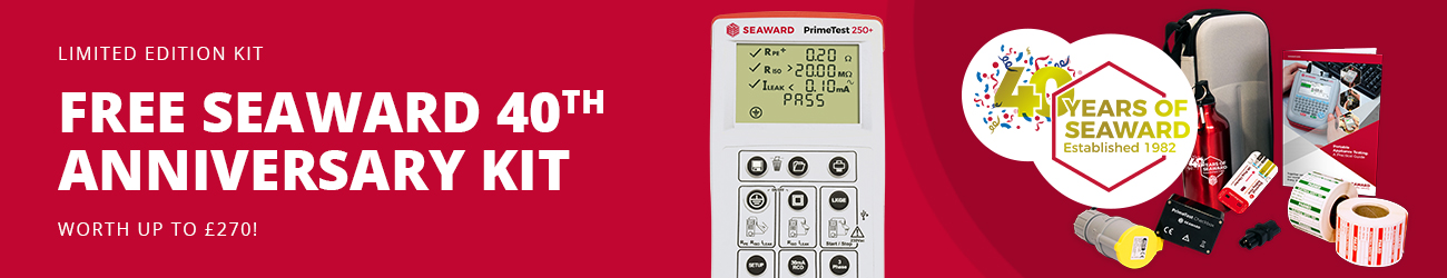 Seaward PrimeTest 100 (230V) A PAT tester